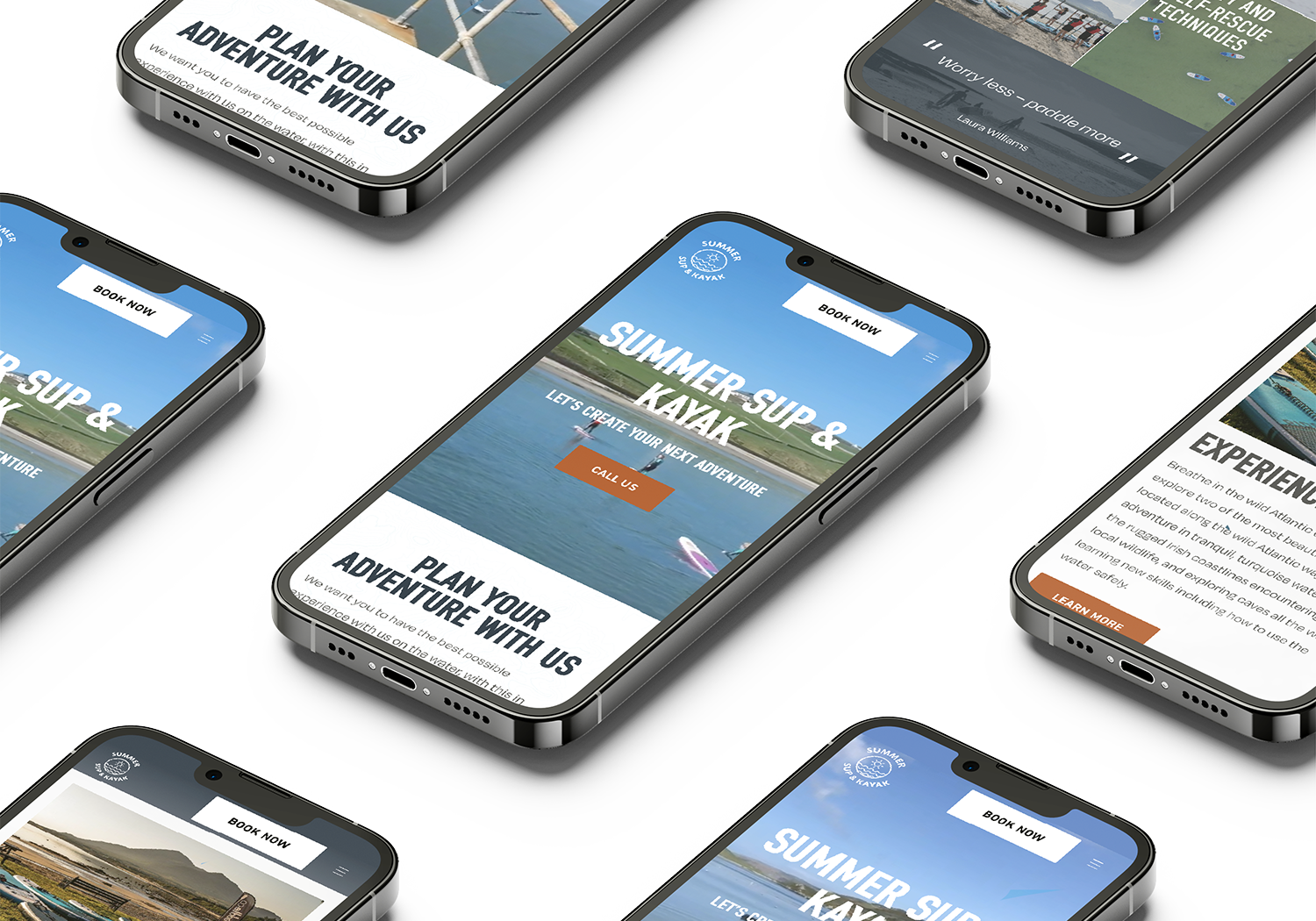 Summer SUP | Website Design Ireland - Open Design & Digital